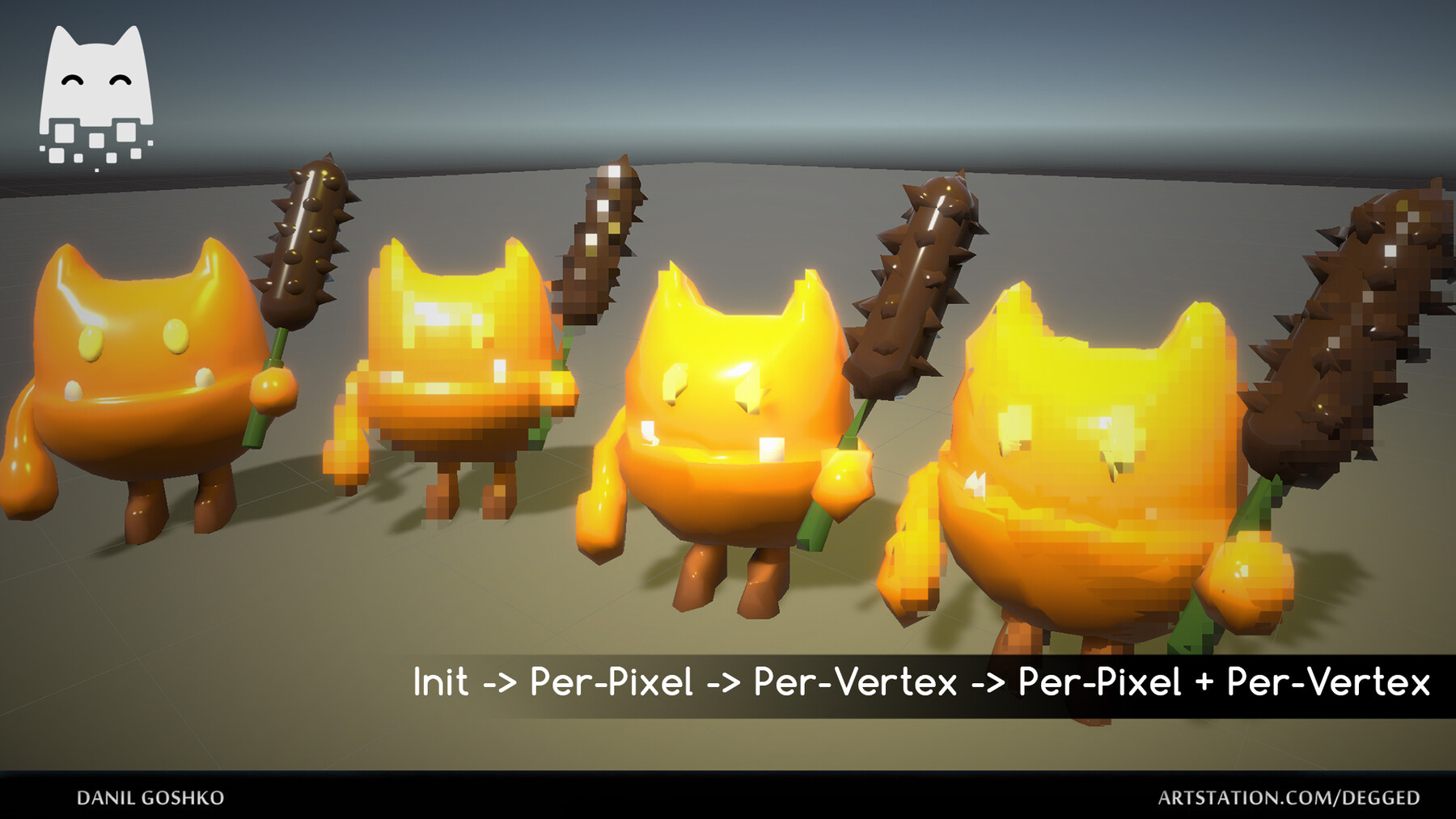 ArtStation - Decompiled Art - Unity Retro Effect (PSOne) shader | Resources