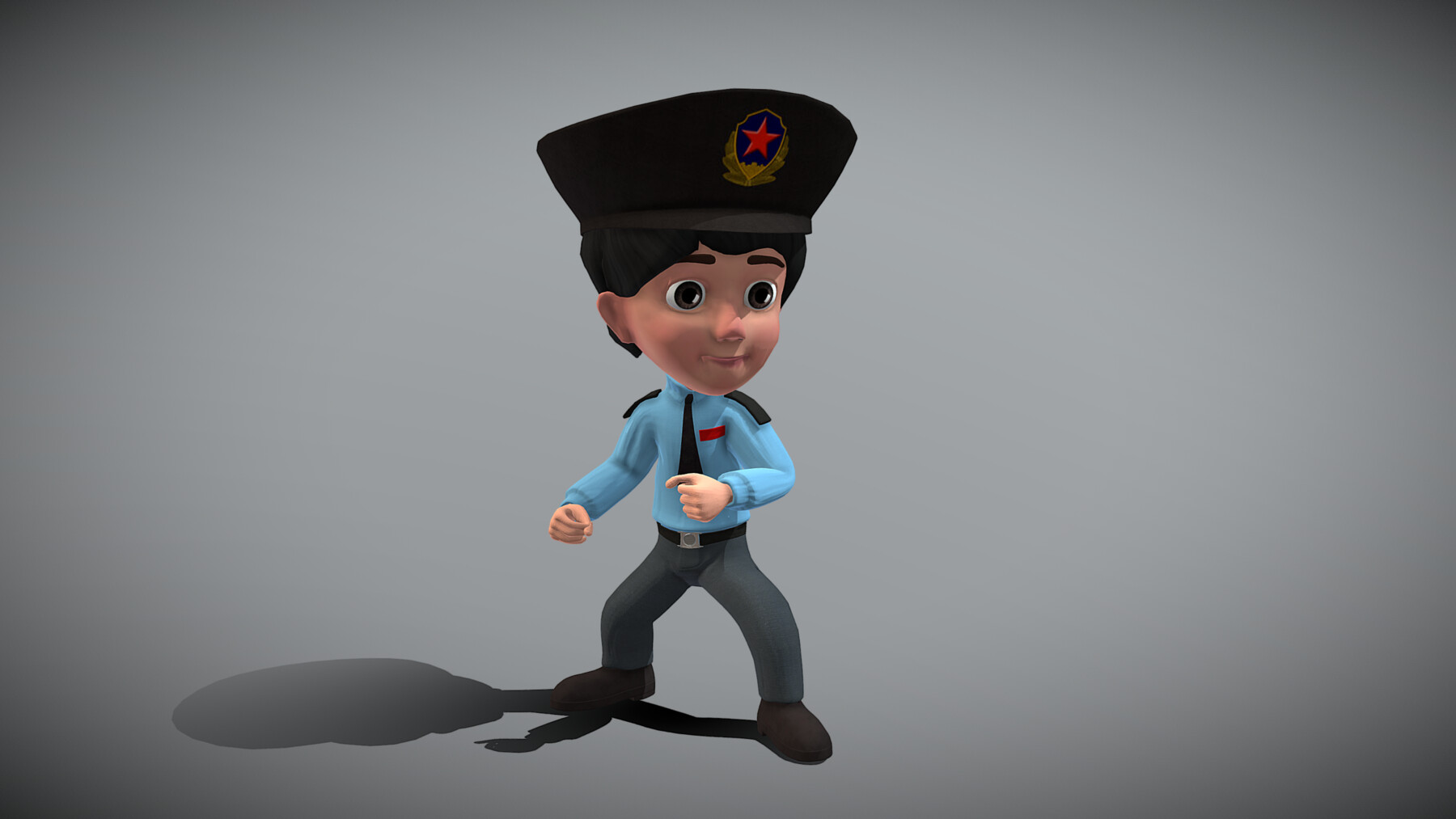 ArtStation - Cartoon Police | Game Assets