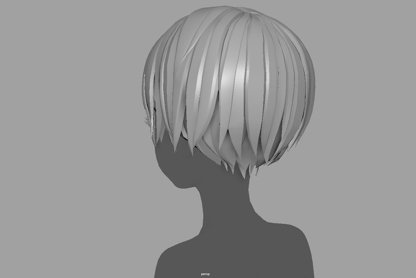 ArtStation - 4 cartoon Loli Beautiful Female stylish Hairstyles ...