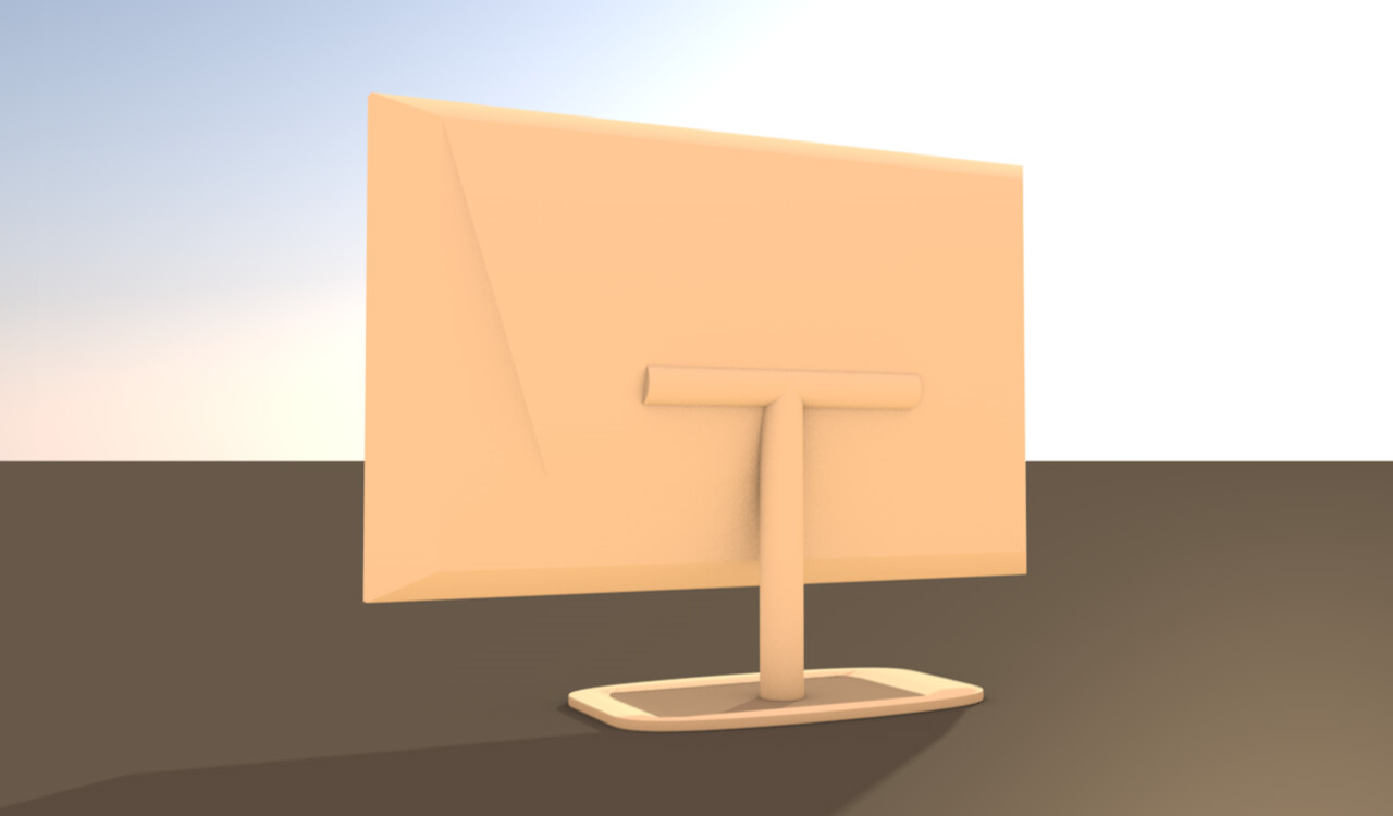 ArtStation - Monitor Model | Artworks