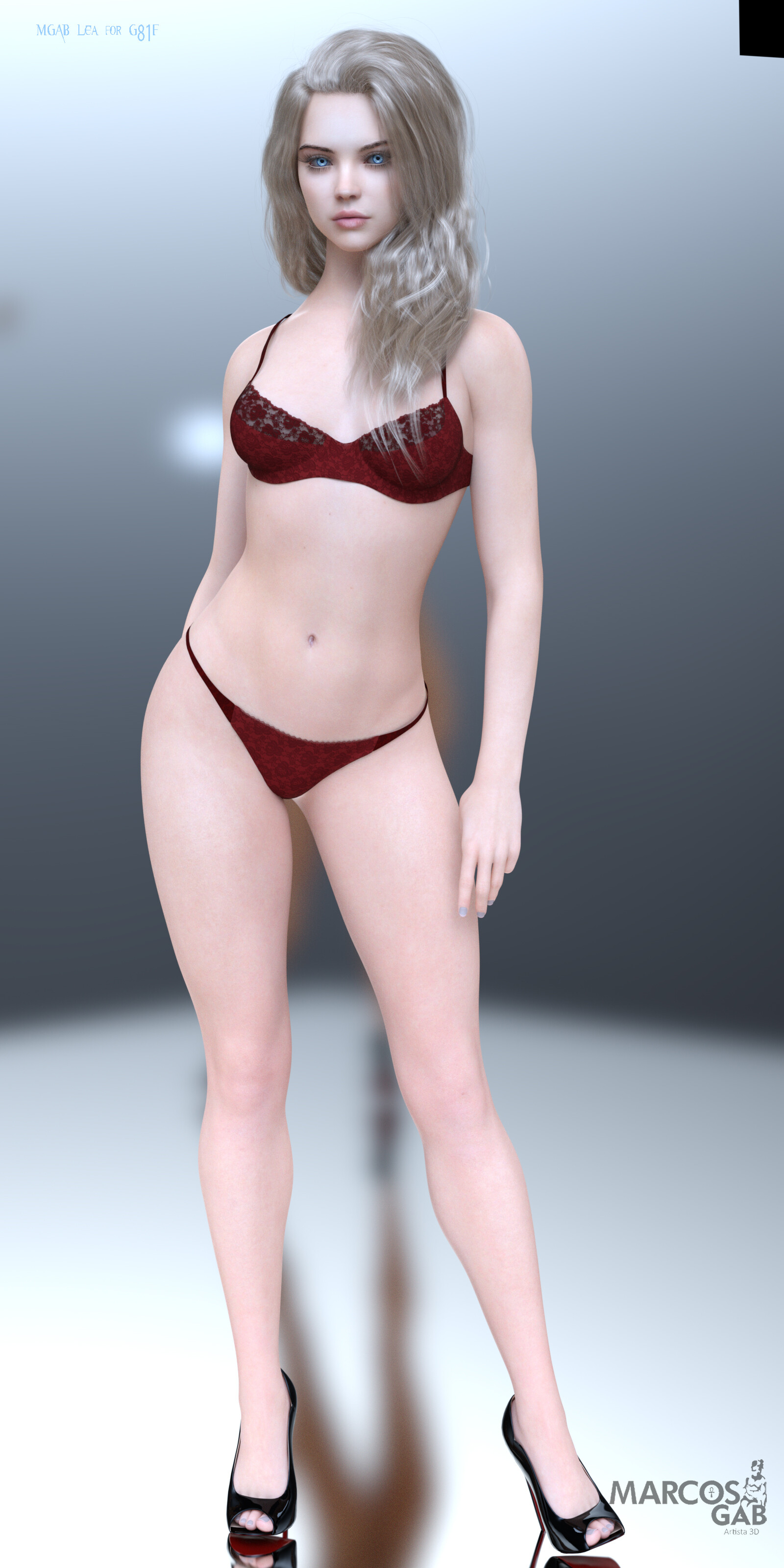 ArtStation - MGAB Lea for Genesis 81 Female | Resources