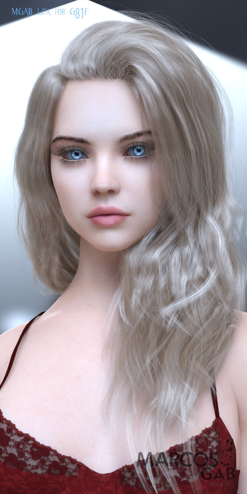 ArtStation - MGAB Lea for Genesis 81 Female | Resources