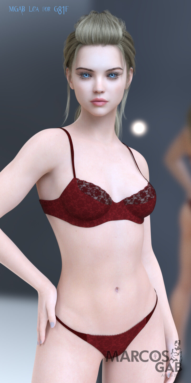 ArtStation - MGAB Lea for Genesis 81 Female | Resources