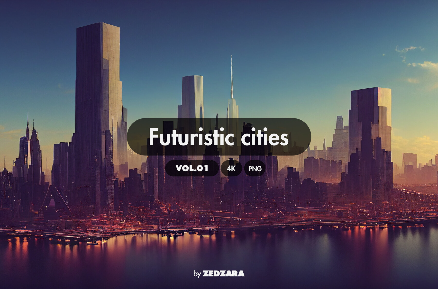 ArtStation - 4K Wallpaper Artwork Pack - Futuristic Cities VOL.o1 ...