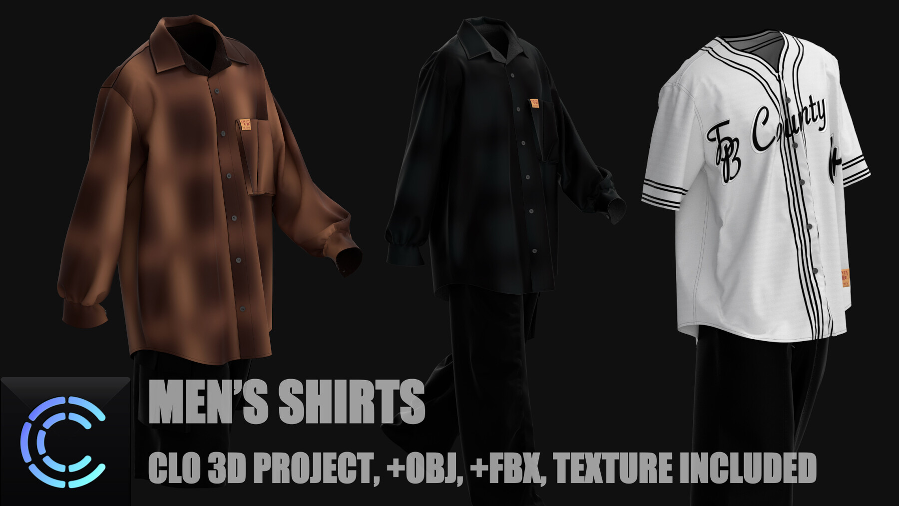 ArtStation - Man's Shirt Outfit | Game Assets
