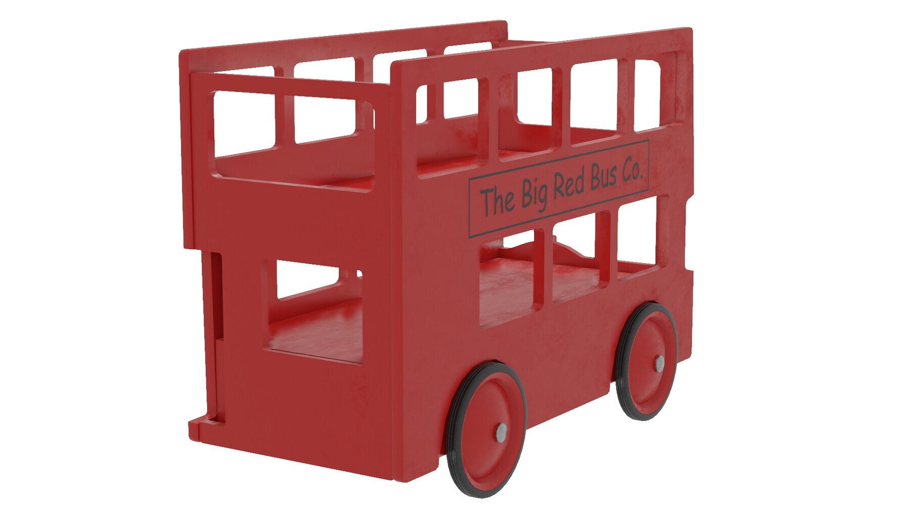 ArtStation - Toy Bus 3D Model | Game Assets