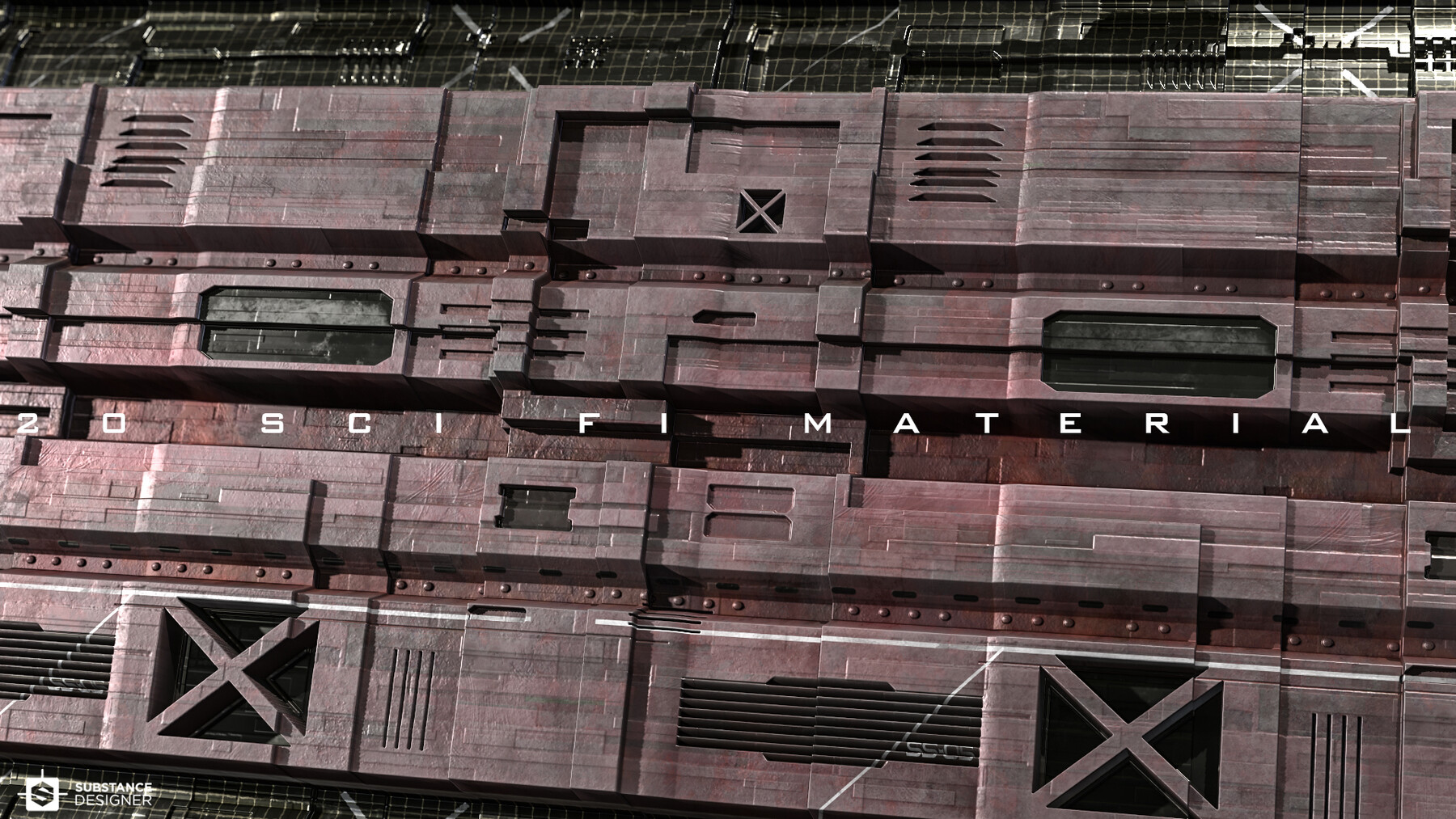 ArtStation - 20 sci fi material - vol 03 | Resources