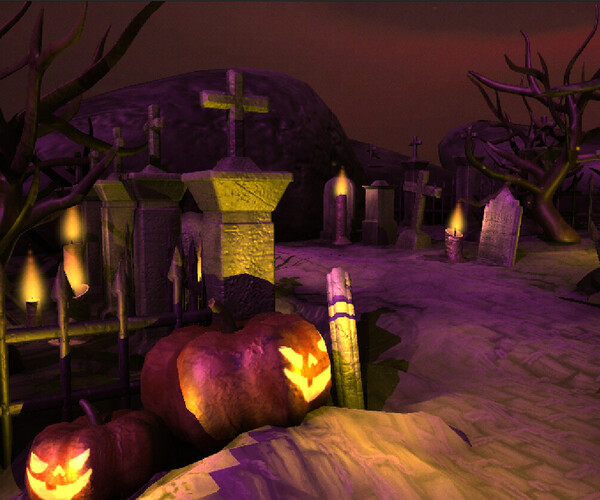 ArtStation - |::GRAVEYARD ASSET PACK::| | Game Assets