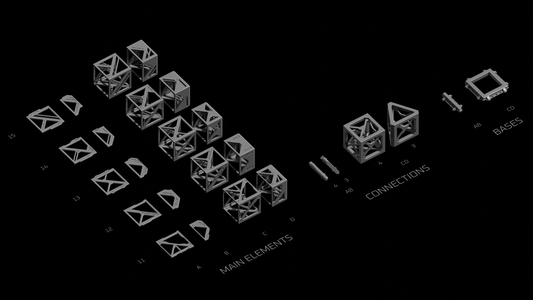 ArtStation - Modular Truss Pack | Resources