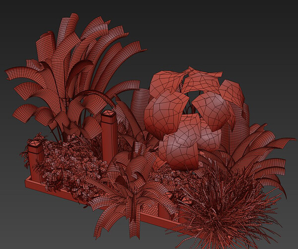 ArtStation - Collection plant vol 406 - leaf - outdoor - garden ...