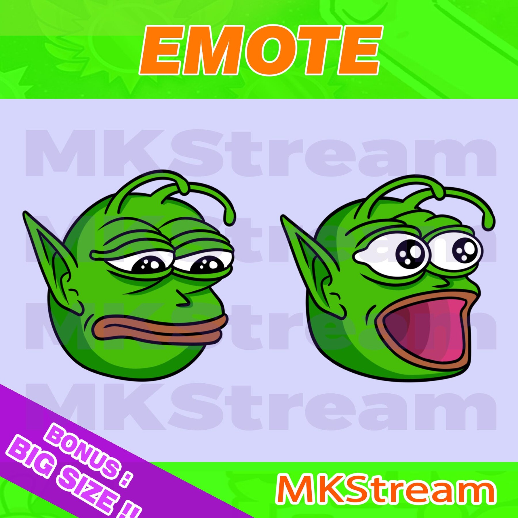 ArtStation - Twitch emotes piccolo pog pack | Artworks