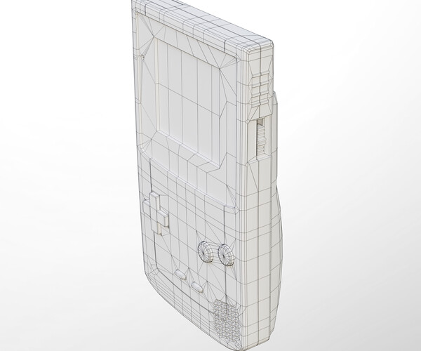ArtStation - 3D Nintendo Game Boy Color GBC | Resources