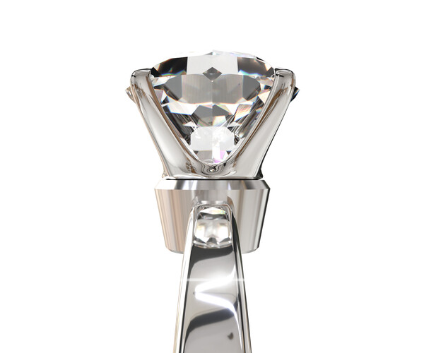 ArtStation - 3D SOLITAIRE DIAMOND RING | Resources