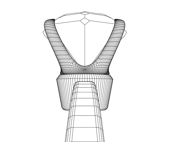 ArtStation - 3D SOLITAIRE DIAMOND RING | Resources