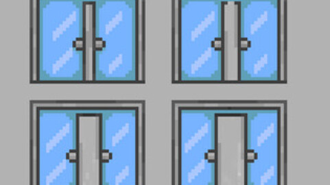 ArtStation - Pixel Door Animations | Game Assets