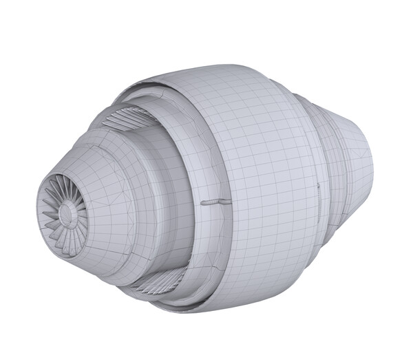 ArtStation - Sci fi Jet engine | Resources