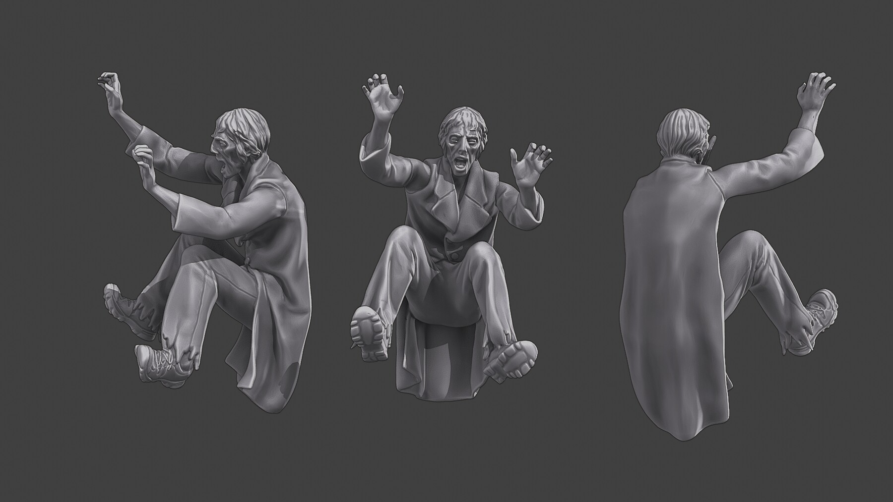 ArtStation - Casual Zombie CZ3 Pack 1 | Resources