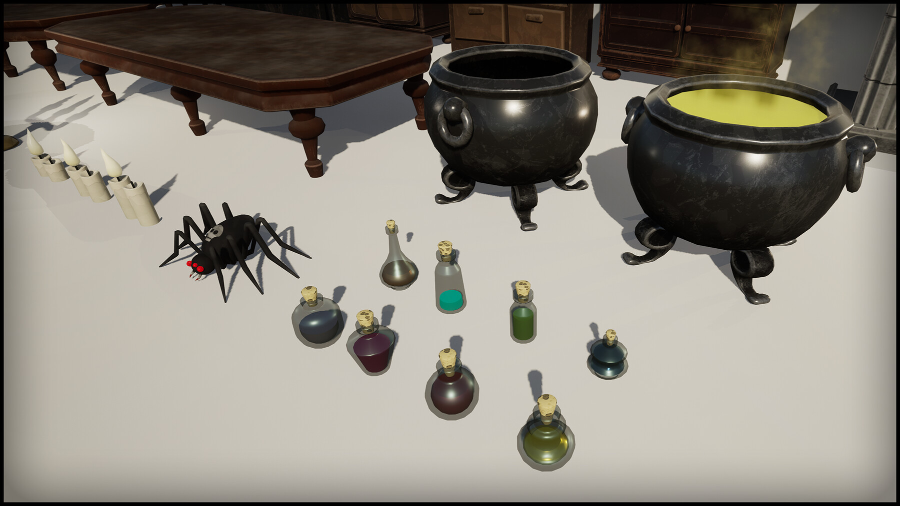 ArtStation - Fun Props Spooky Style | Game Assets