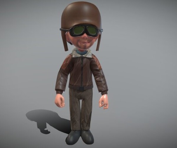 ArtStation - Cartoon Pilot | Game Assets