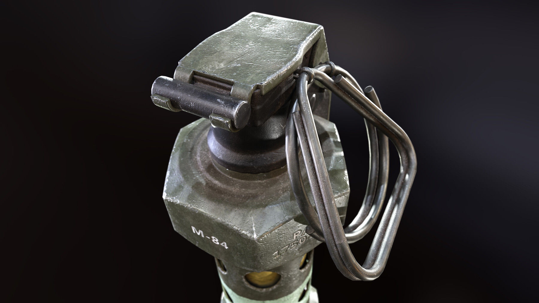ArtStation - Free M84 Stun Grenade | Game Assets