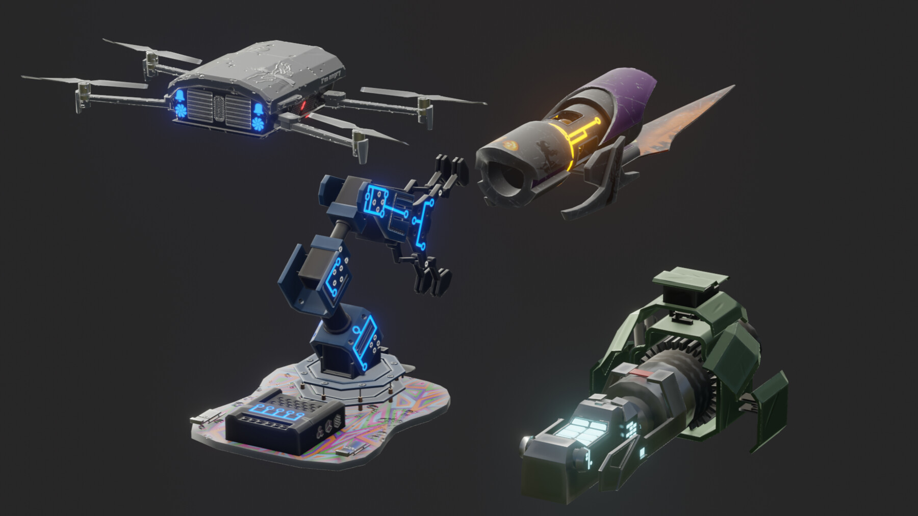 ArtStation - Stylized items | Resources