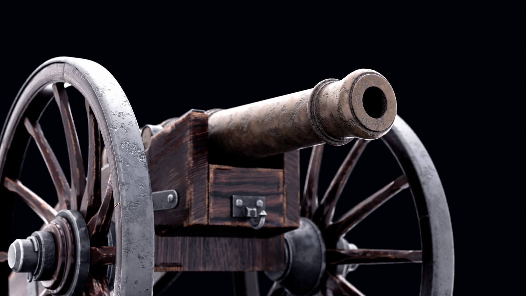 ArtStation - BLENDER: Learn how to create old realistic cannon | Tutorials