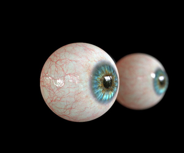 ArtStation - Real-time 3D models Eyes for Video-Games 4k textures ...