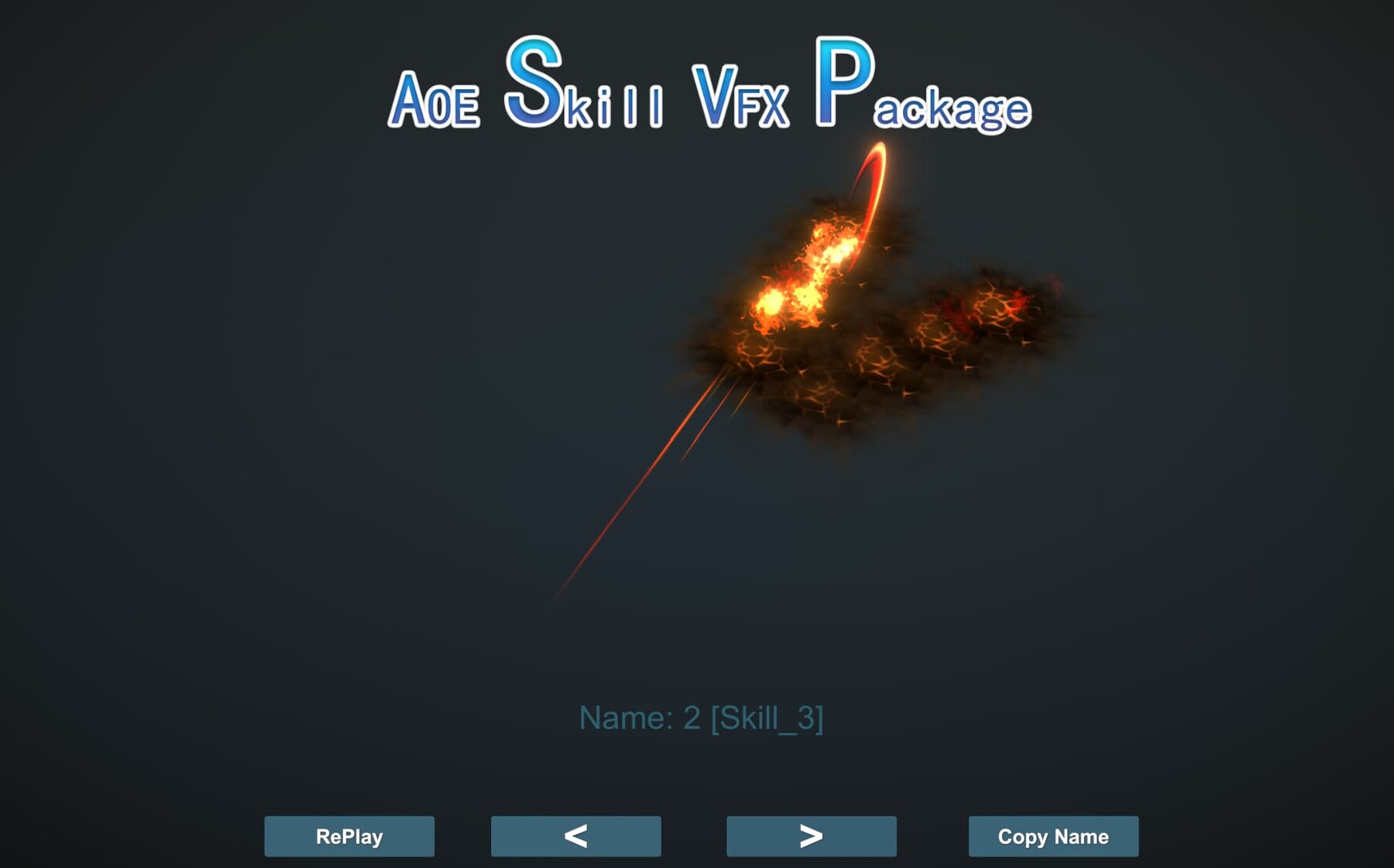 Artstation Unity Vfx Aoe Skill Vfx Package Resources