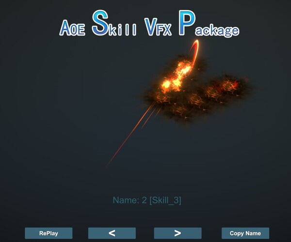 Artstation Unity Vfx Aoe Skill Vfx Package Resources