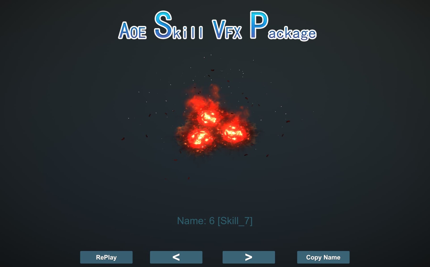 Artstation Unity Vfx Aoe Skill Vfx Package Resources