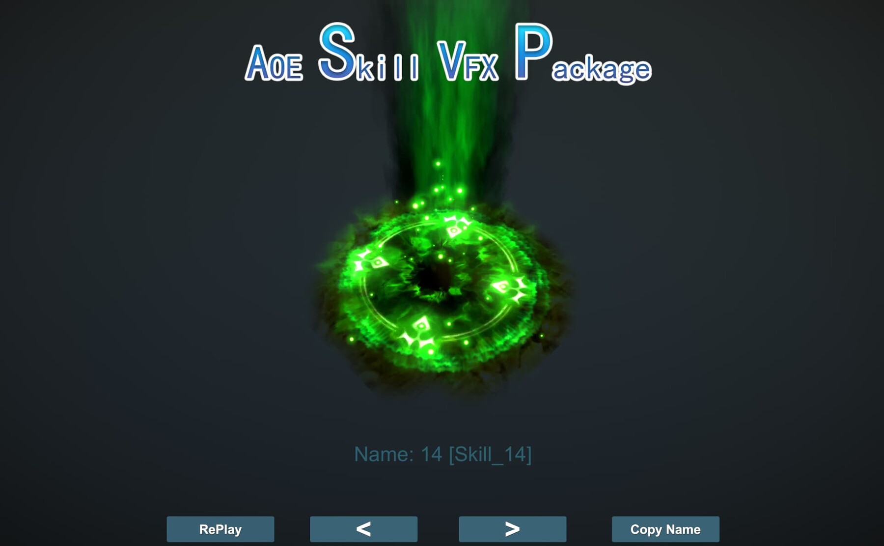 ArtStation - Unity VFX - AOE Skill VFX Package | Resources