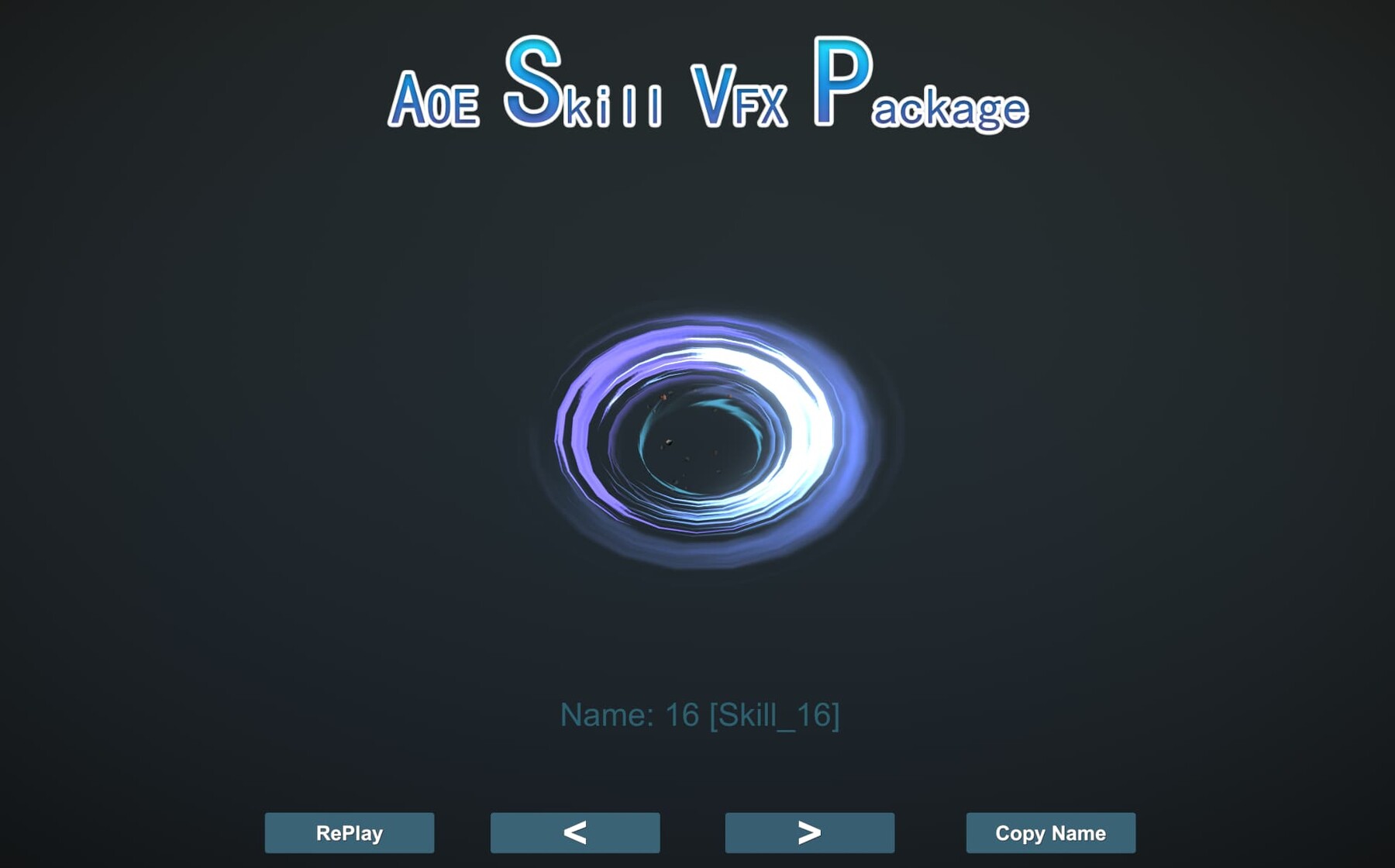 ArtStation - Unity VFX - AOE Skill VFX Package | Resources