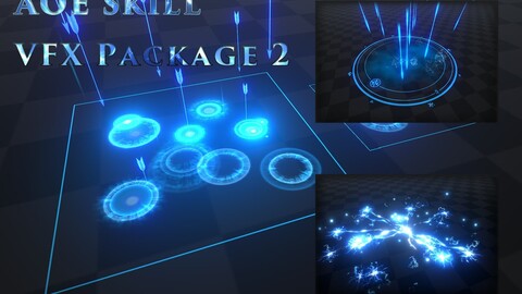 ArtStation - Unity VFX - AOE Skill VFX Package 2 | Game Assets