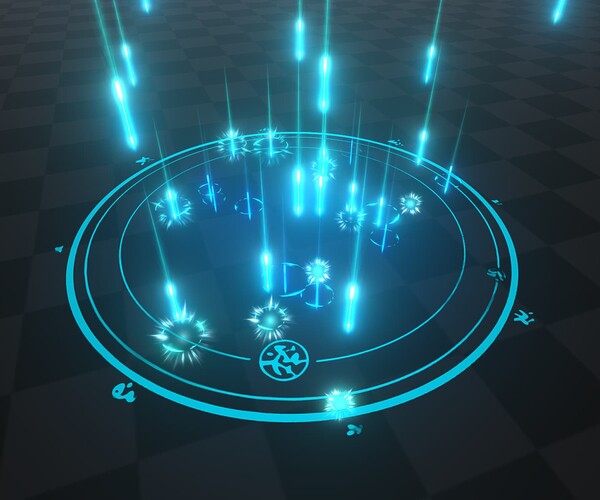ArtStation - Unity VFX - AOE Skill VFX Package 2 | Game Assets