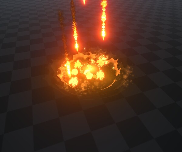 ArtStation - Unity VFX - AOE Skill VFX Package 2 | Game Assets