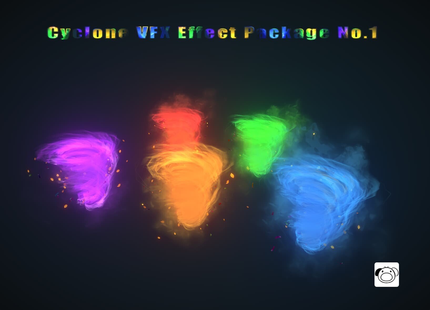 ArtStation - Unity VFX - Cyclone VFX Effect Package No.1 | Game Assets