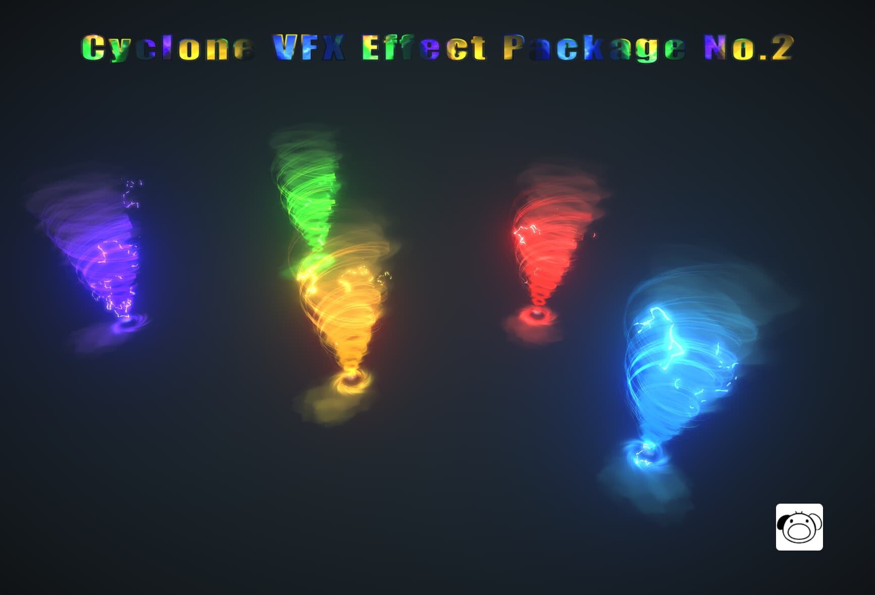 ArtStation - Unity VFX - Cyclone VFX Effect Package No.2 | Game Assets