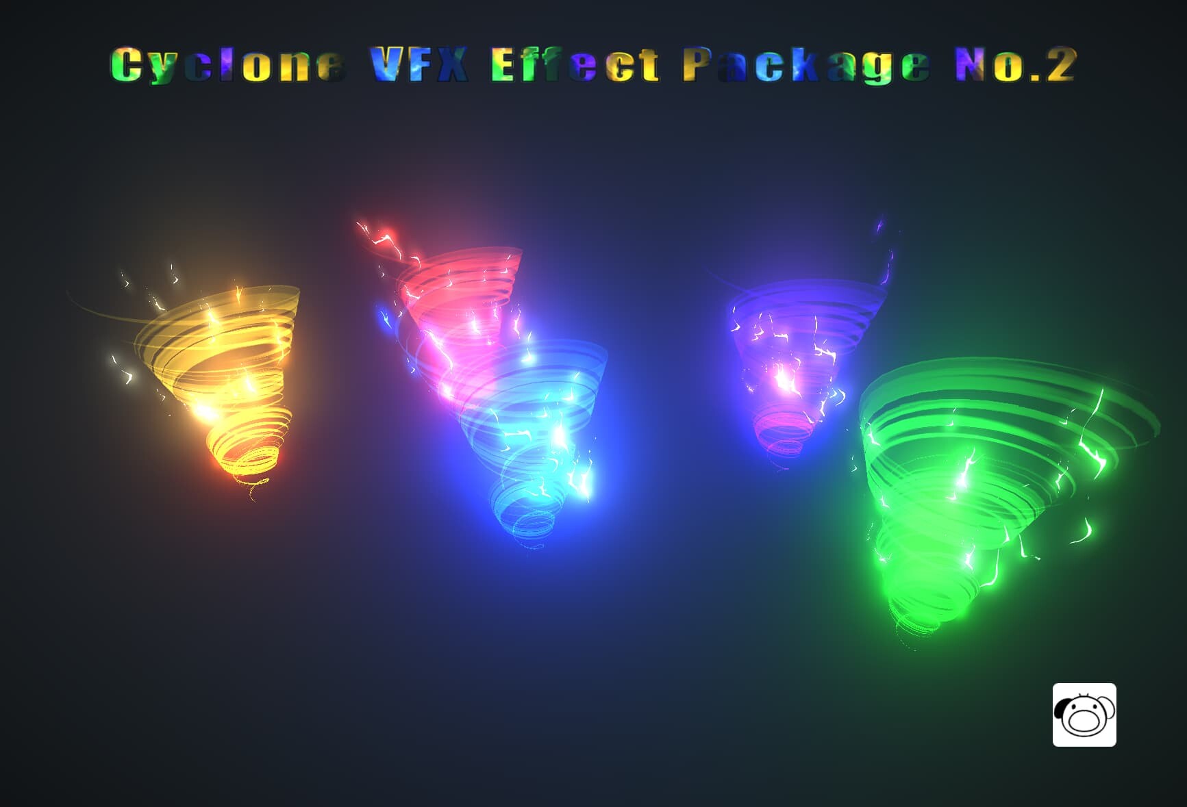 ArtStation - Unity VFX - Cyclone VFX Effect Package No.2 | Game Assets