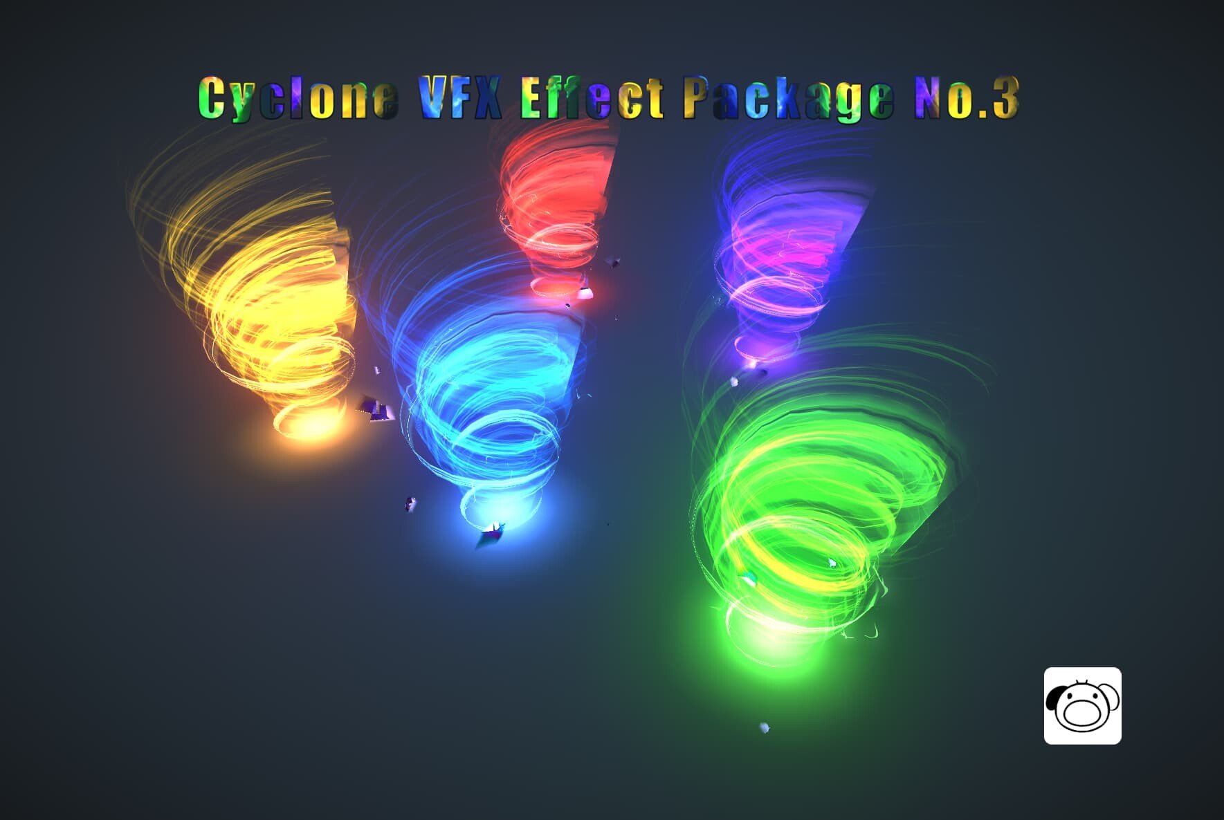 ArtStation - Unity VFX - Cyclone VFX Effect Package No.3 | Game Assets