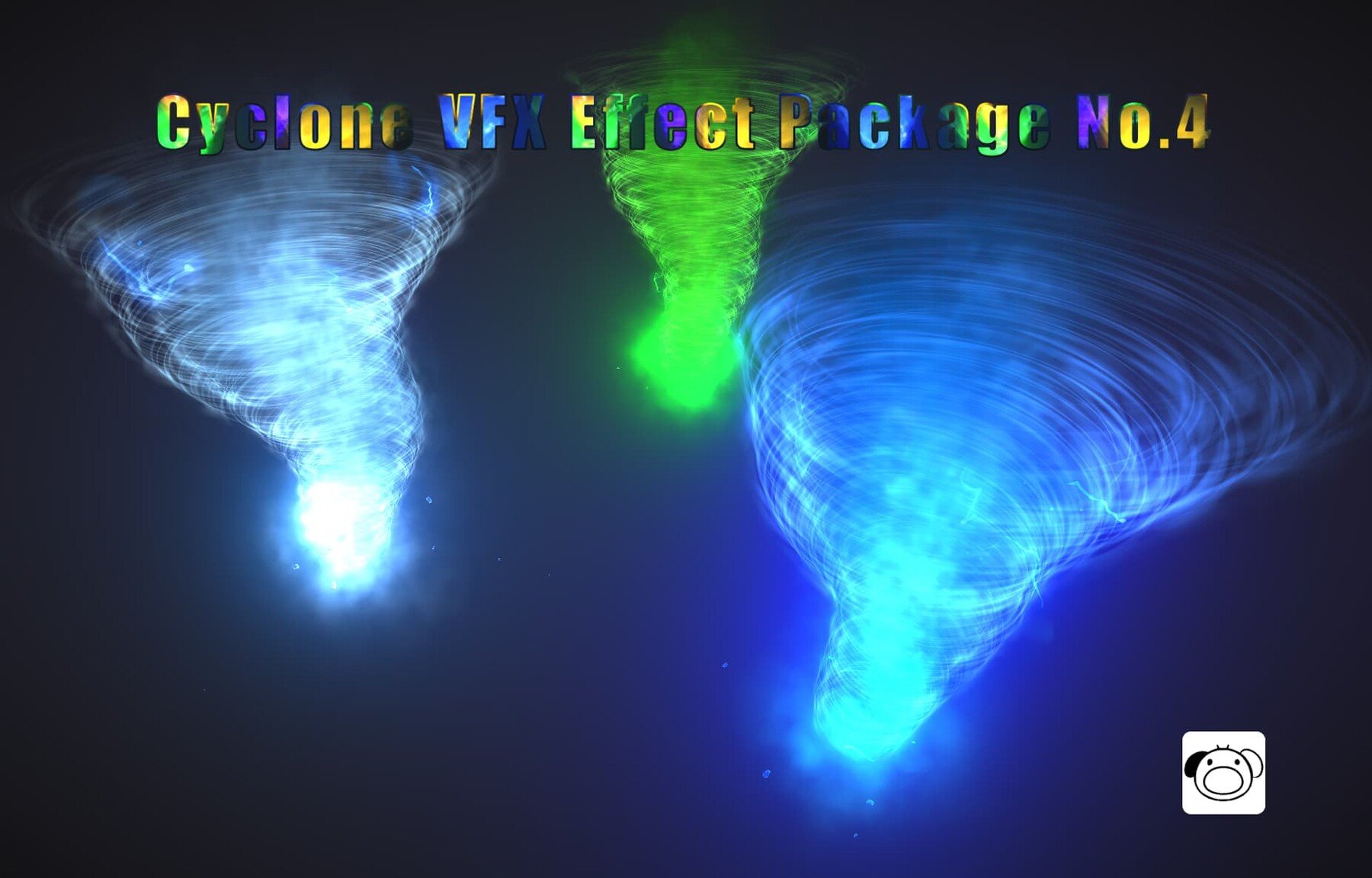 ArtStation - Unity VFX - Cyclone VFX Effect Package No.4 | Game Assets