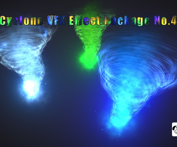 ArtStation - Unity VFX - Cyclone VFX Effect Package No.4 | Game Assets