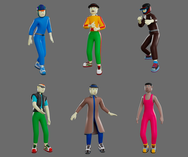 ArtStation - characters-1 | Game Assets