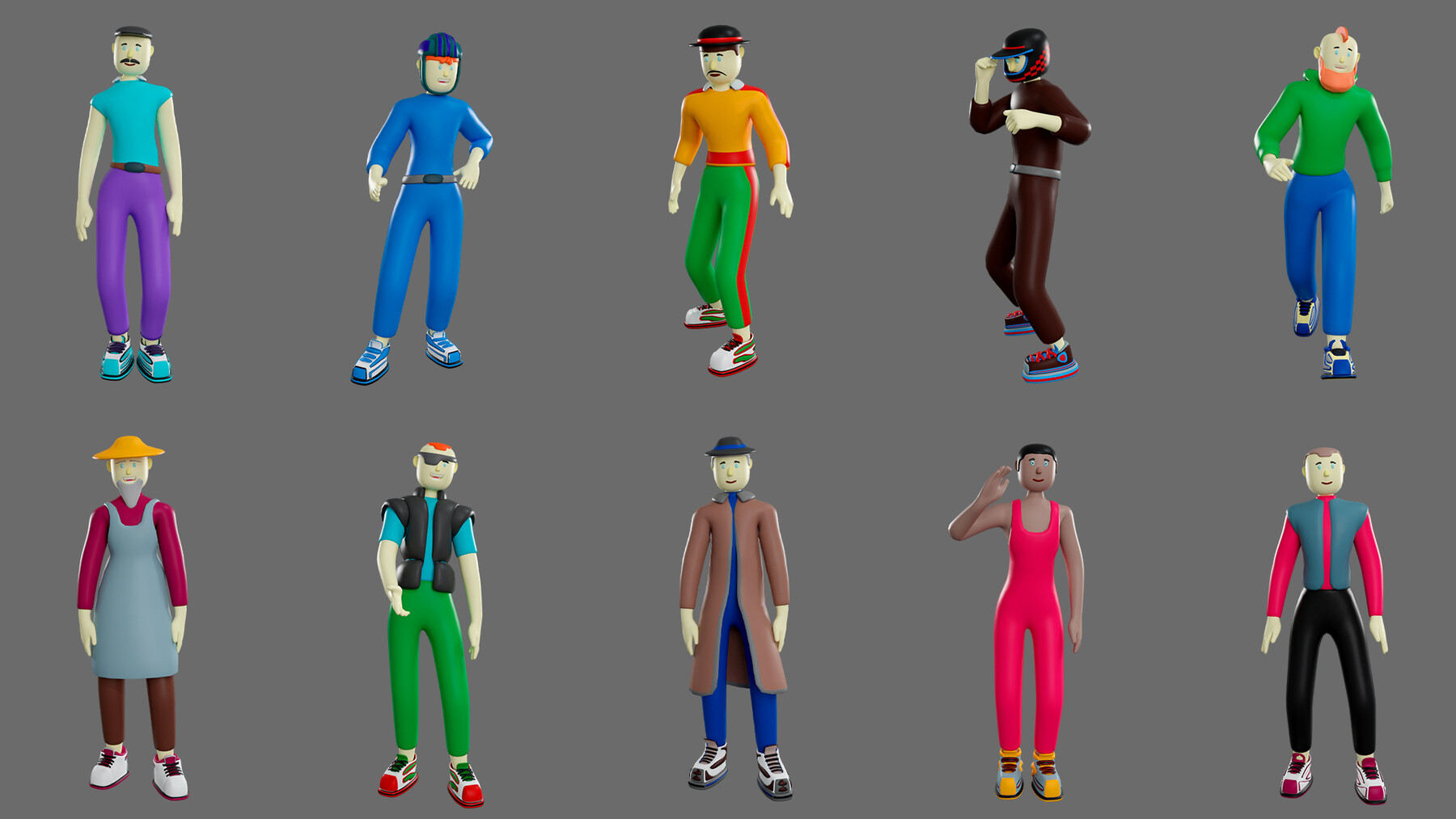 ArtStation - characters-1 | Game Assets