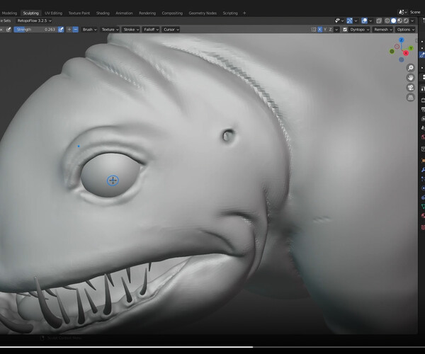 ArtStation - Creature modeling for Games - from a Cube to a full Model Tutorial | Tutorials