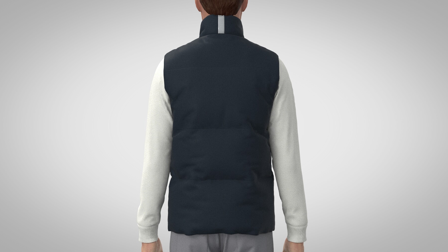 ArtStation - Down Vest, Marvelous Designer, Clo +obj, fbx | Resources