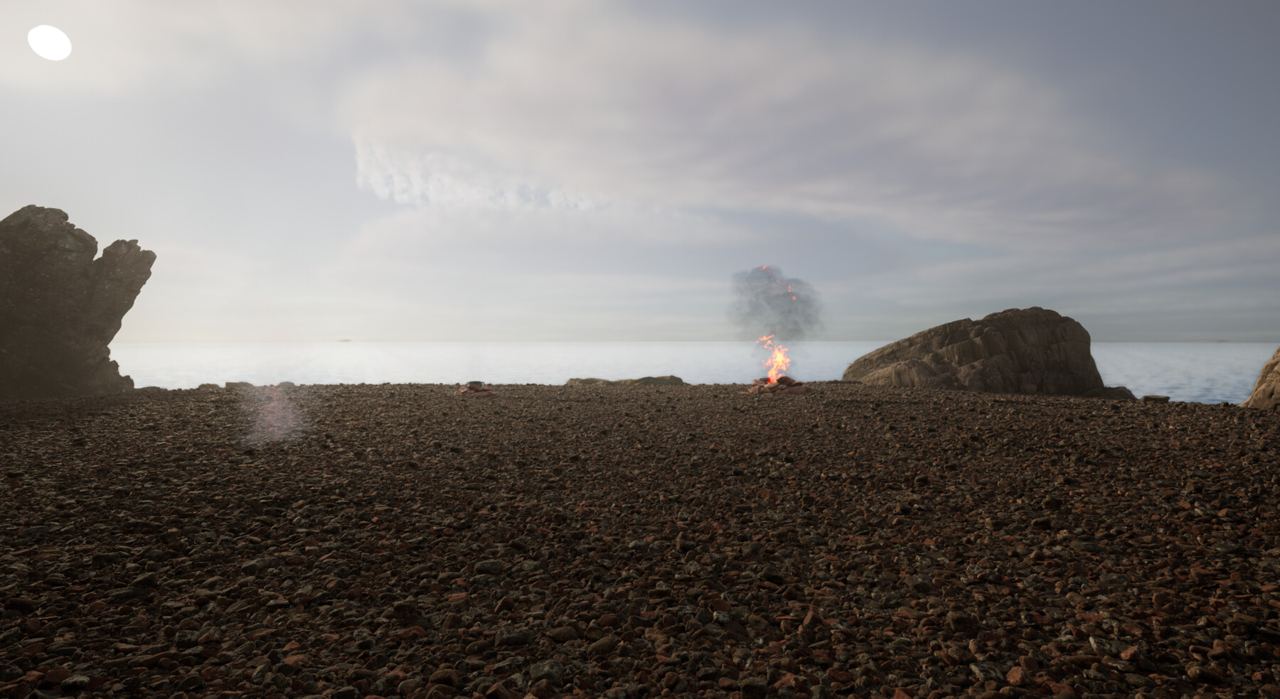 ArtStation - UltraRealistic Fire And Coast UE5 | Game Assets