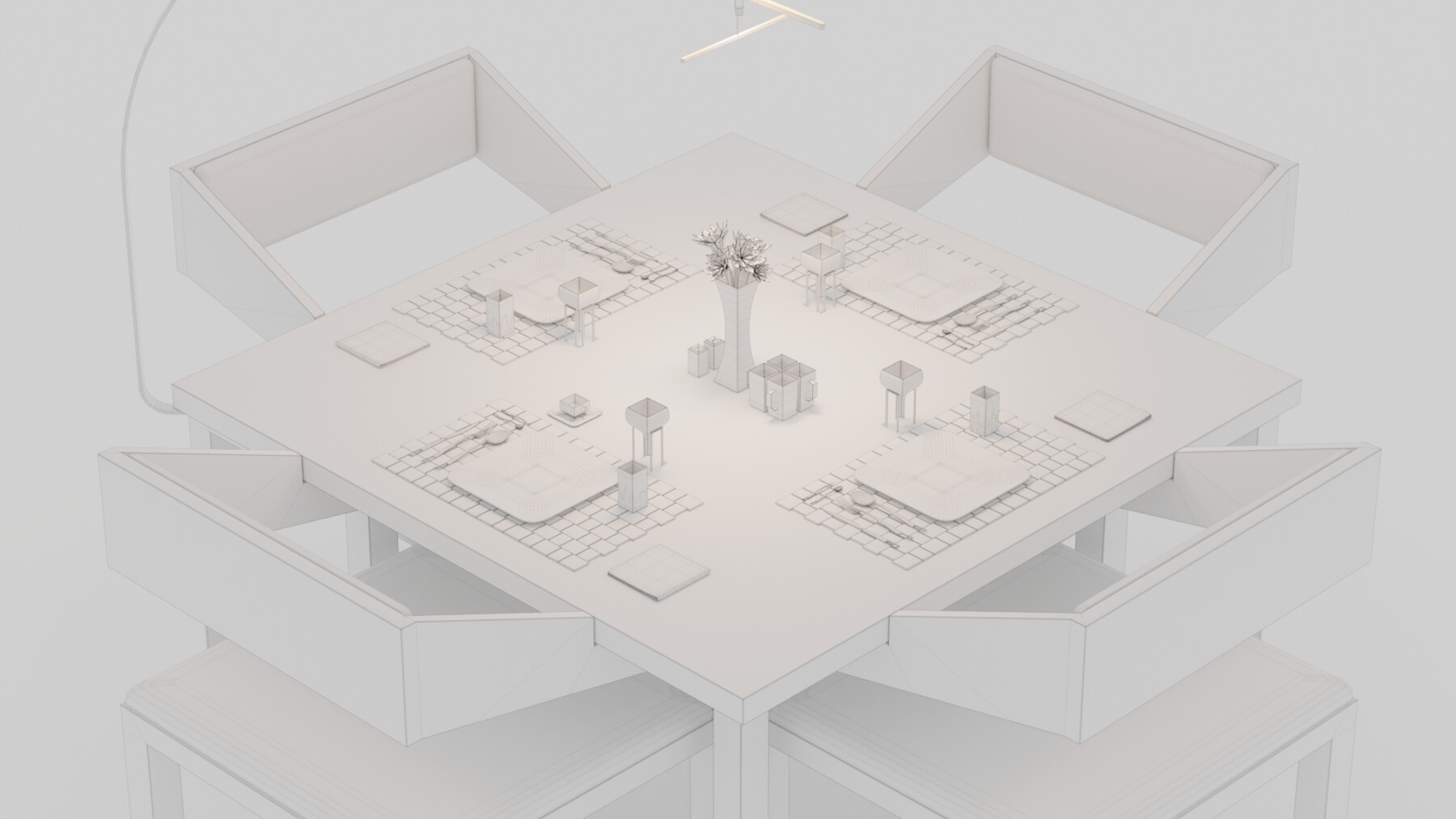 ArtStation - Dining Table | Resources