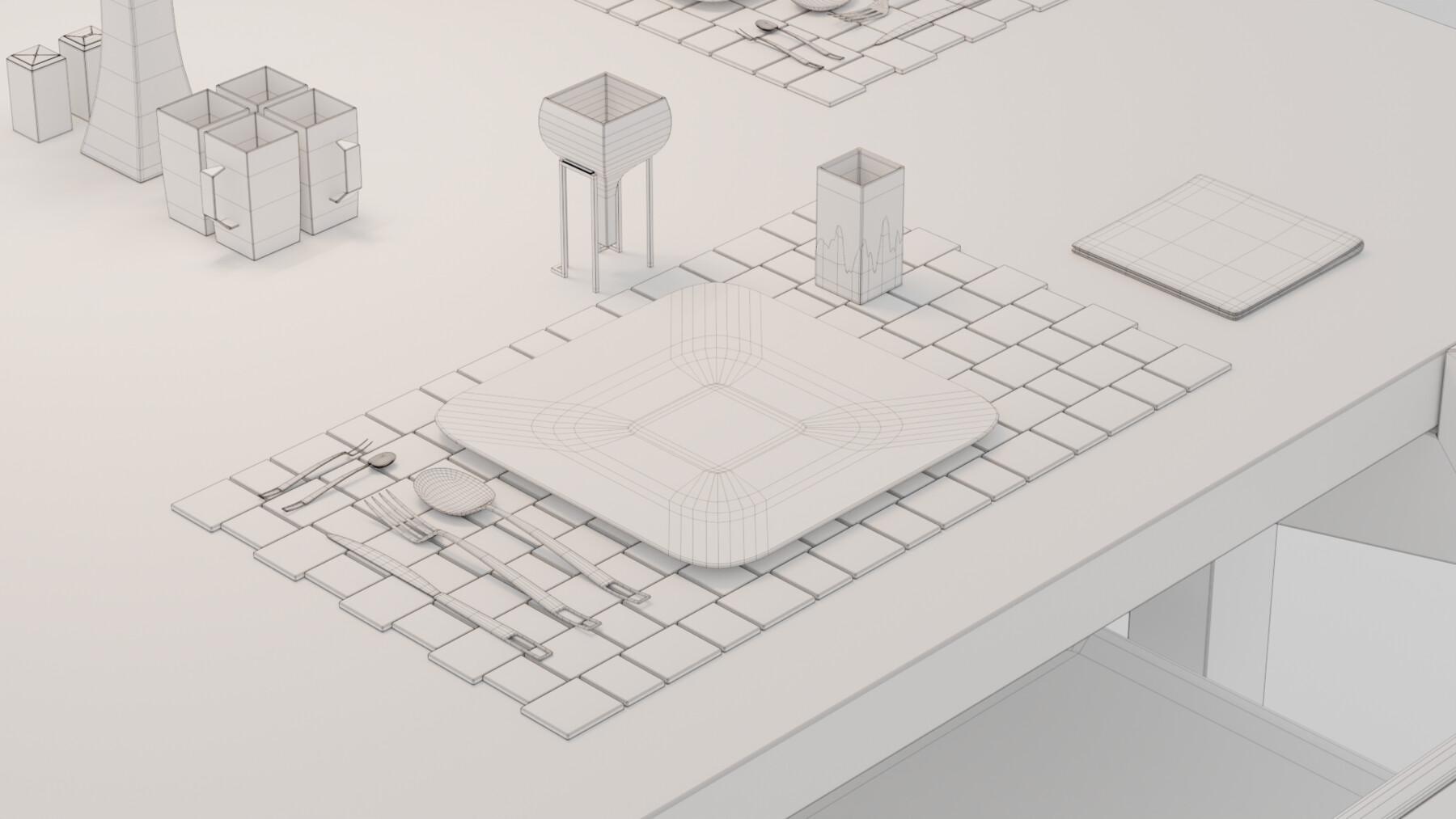 ArtStation - Dining Table | Resources