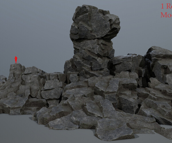 ArtStation - Rock | Game Assets