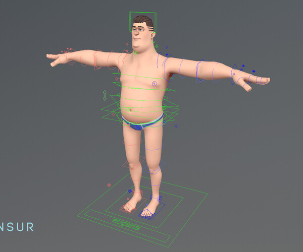 ArtStation - Eugene - Free Rig! | Resources